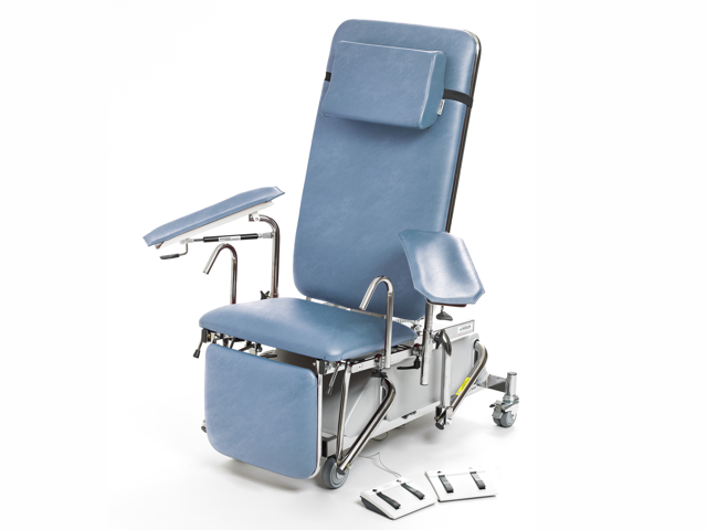 Blood sample chair electric