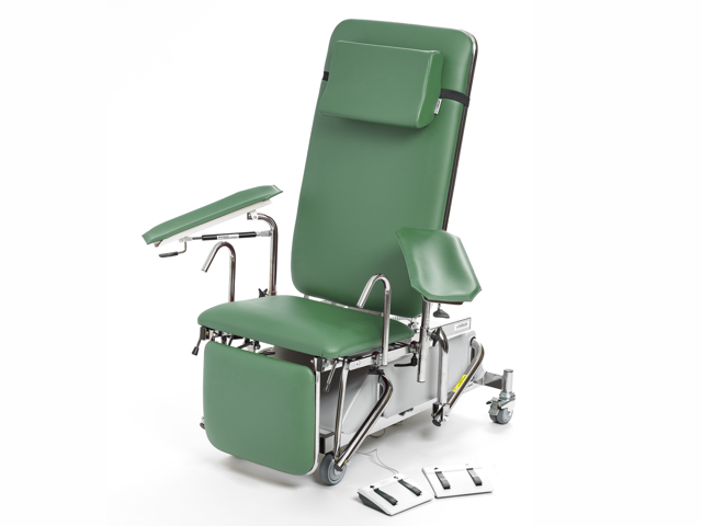 Blood sample chair electric